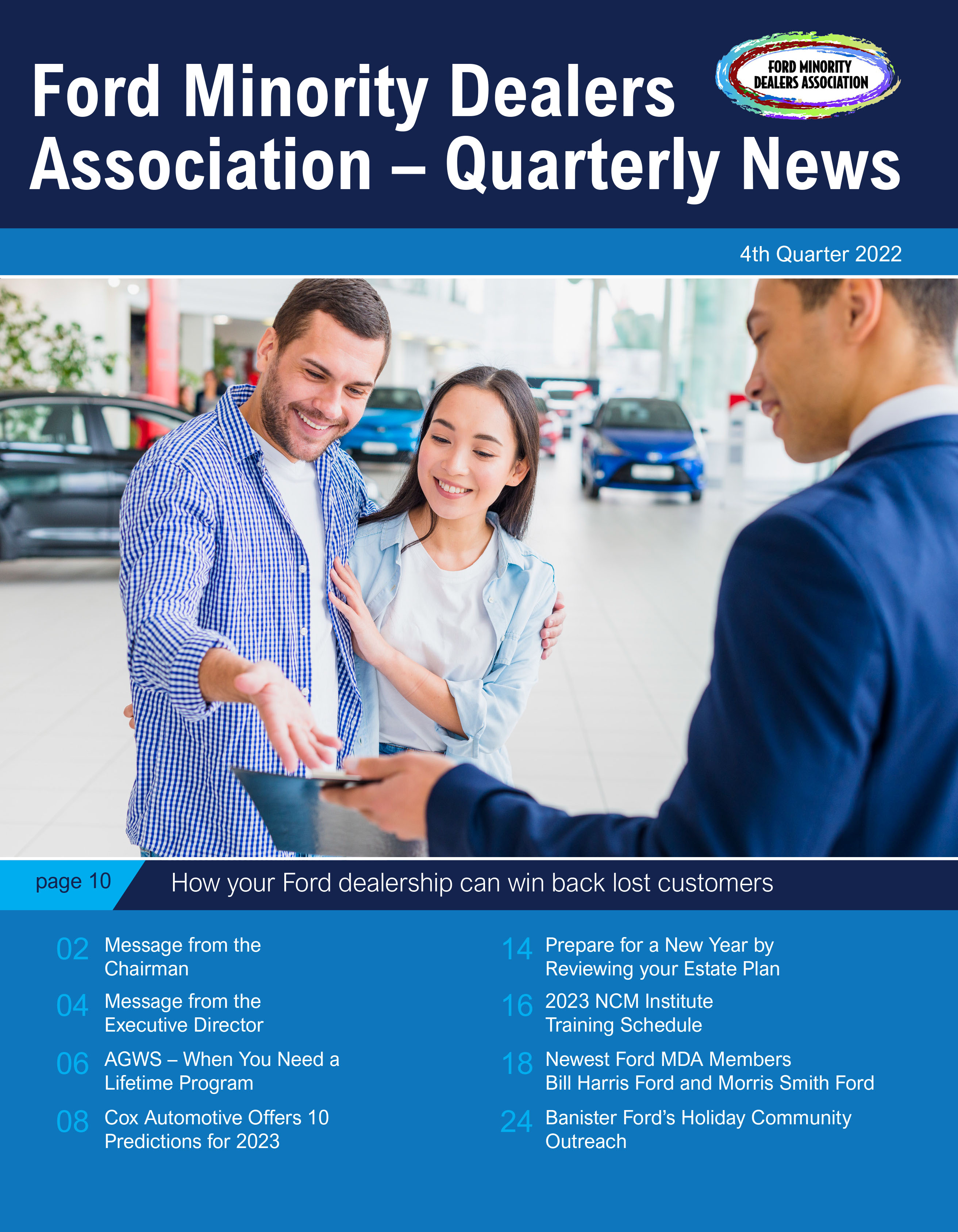 Newsletter - Ford Minority Dealers Association